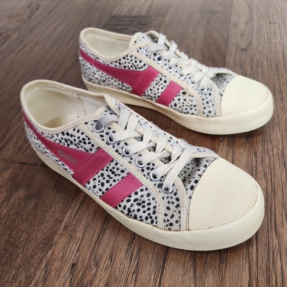Gola | Shoes | Gola Faux Fur Animal Print Sneaker | Poshmark